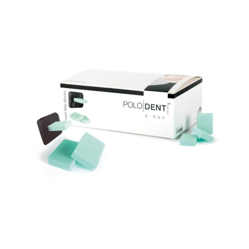 Polodent RÖntgen Foam Bite Blocks Zelfklevend (200st) | Hofmeester Dental